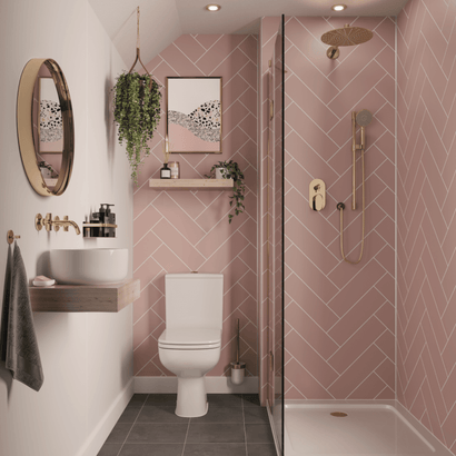 Stylish Metro Tile Effect Wall Panels | Wet Wall Panels